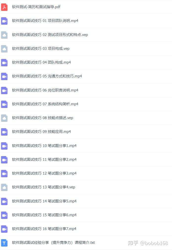 29套全栈软件测试python自动化测试（视频源码文档） 知乎 