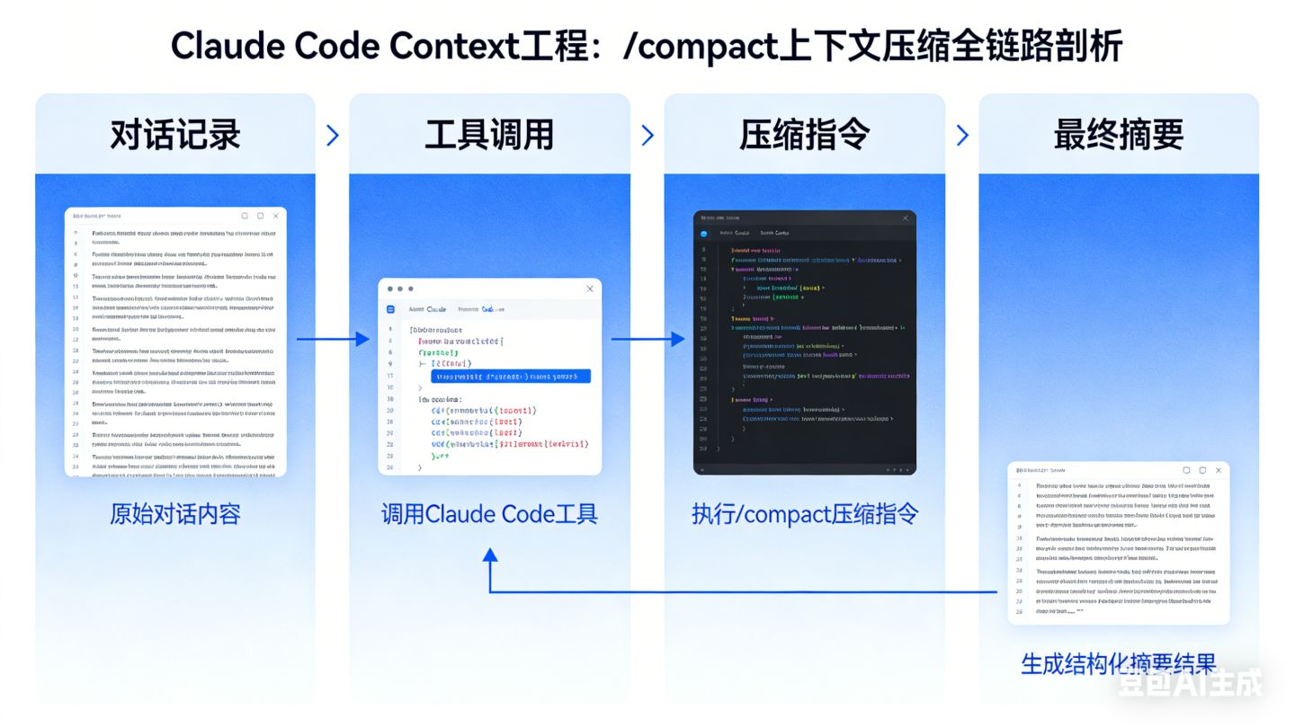 Claude Code 的 Context 工程：一次 /compact 的“上下文压缩”全链路剖析 - 知乎