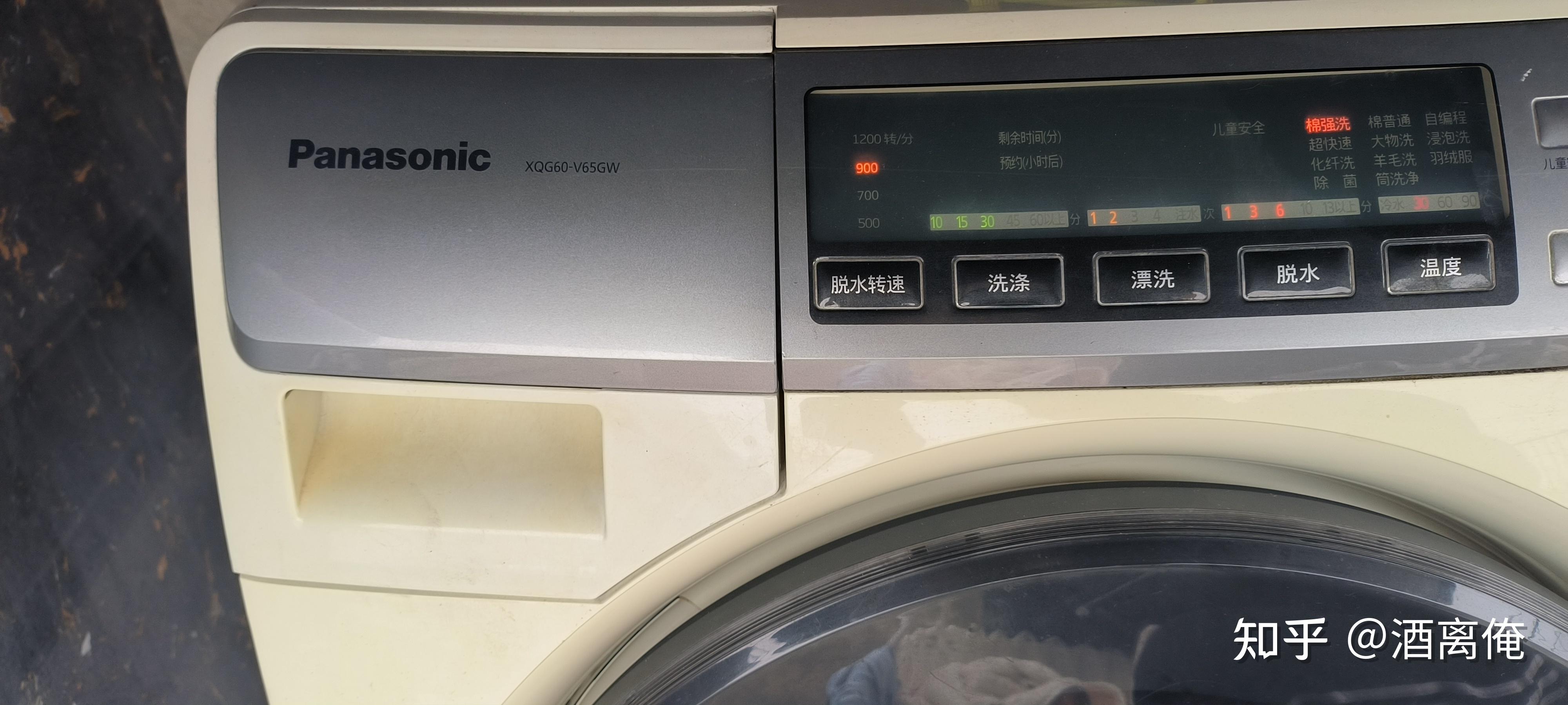 松下XQG60-V63GS滚筒洗衣机门打不开？ - 知乎