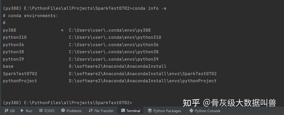 【spark篇】虚拟环境python版本过多，导致pyspark执行报错 - 知乎