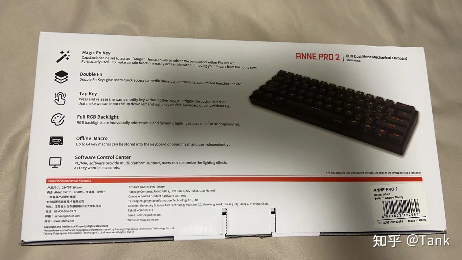 369元，可玩性极高的 60% 配列机械键盘 ——Anne Pro2 使用测评 - 知乎