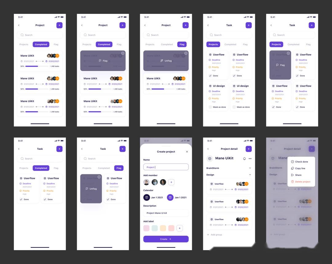 高保真原型第8期：任务管理APP+组件（即拖即用） - 知乎
