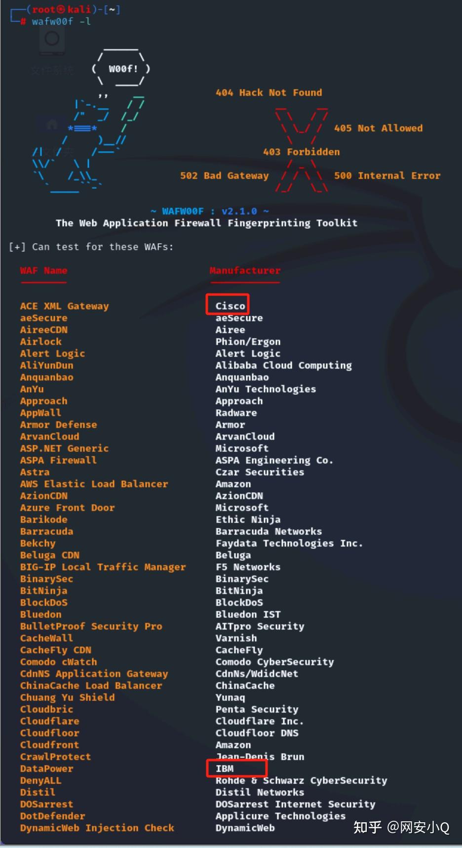 kali工具集-wafwoof指纹识别与WAF绕过技术 - 知乎
