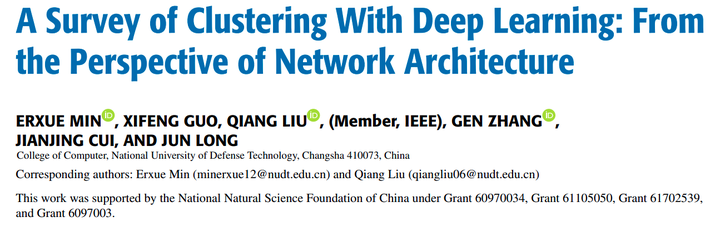 A Survey of Clustering With Deep Learning: From the Perspective of ...