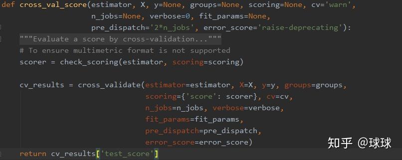 cross_val_score,cross_val_predict,cross_validate理解 - 知乎