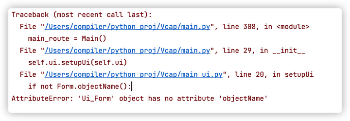 PyQt AttributeError: 'Ui_Form' object has no attribute 'objectName' - 知乎