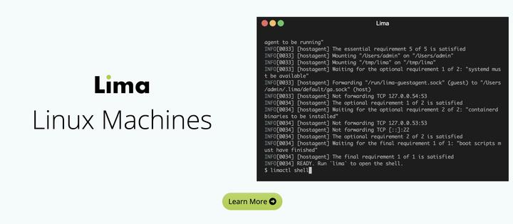 Lima 简明教程 | 在 ARM macOS 上虚拟化 x86 Linux 的最佳方法 - 知乎