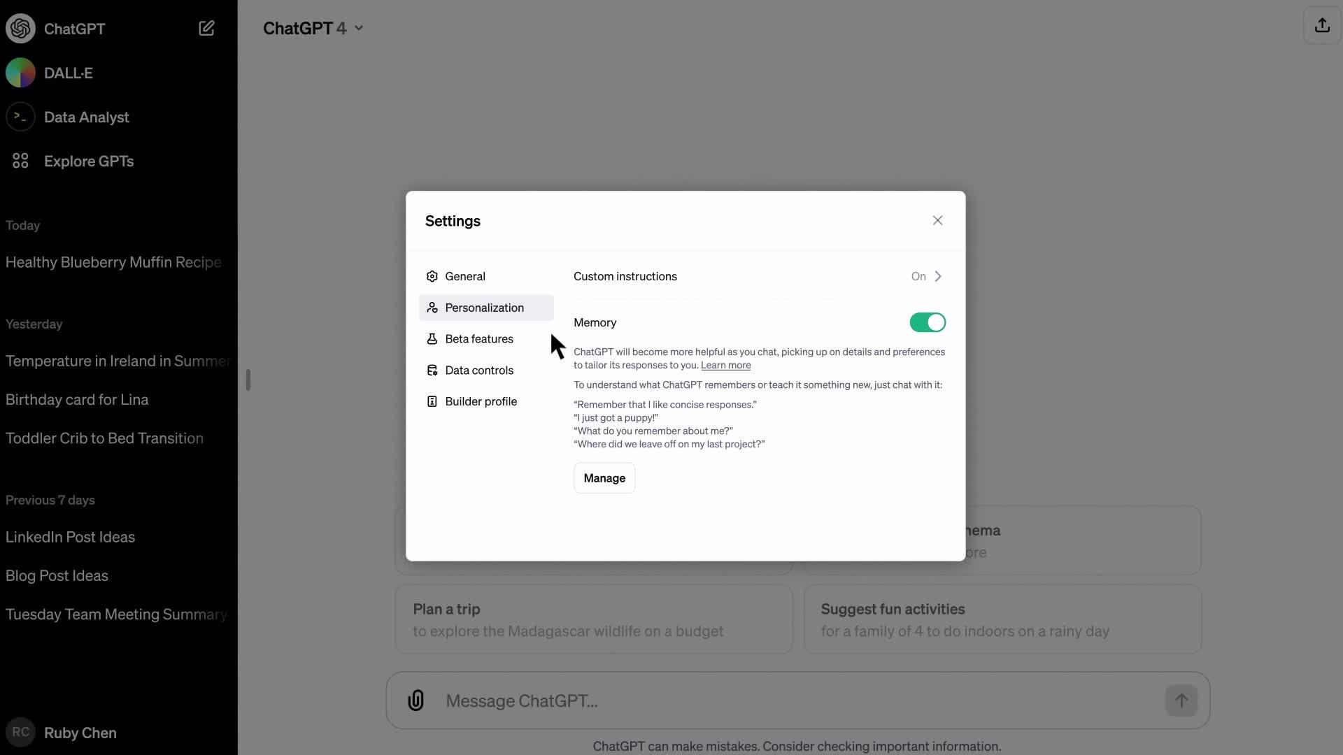 OpenAI ChatGPT 记忆功能怎么实现？ - 知乎