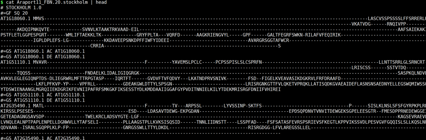 使用Hmmer寻找同源基因 - 知乎