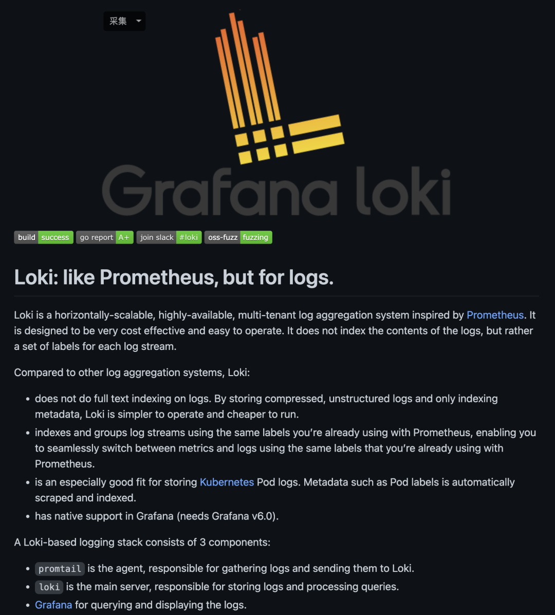 超轻量级日志系统 Loki，真香~ - 知乎