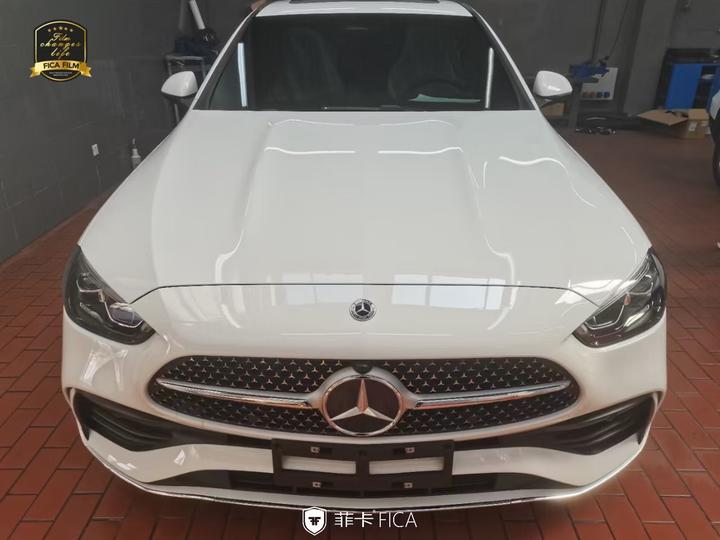 奔驰C200L贴膜菲卡隐形车衣 - 知乎