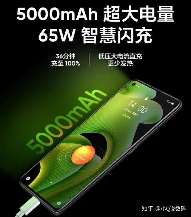 36分钟充满电量，5000mAh大电池+三星E4屏，骁龙870手机仅1699元 - 知乎
