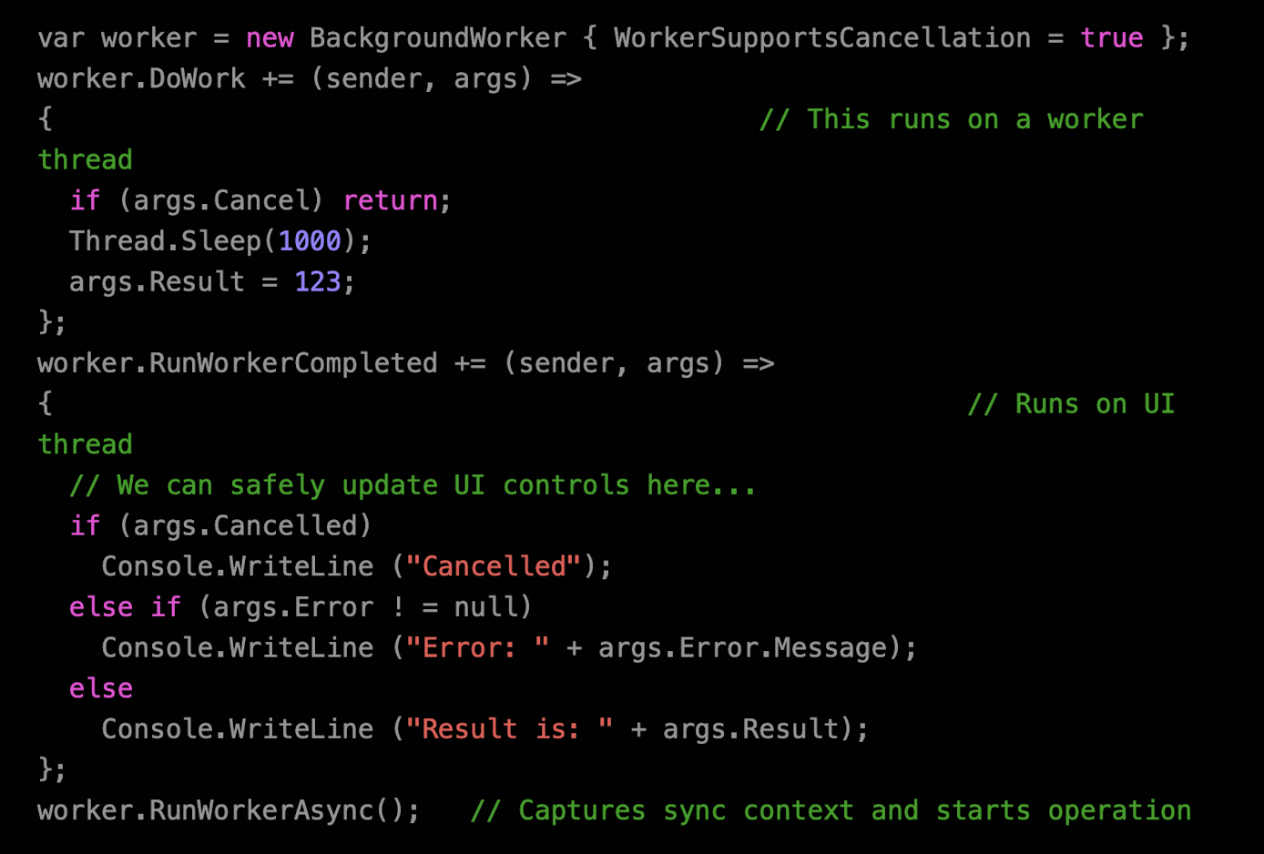 在C#中，我的下位机会不停向上位机发送数据，我用task还是backgroundworker比较好？ - 知乎