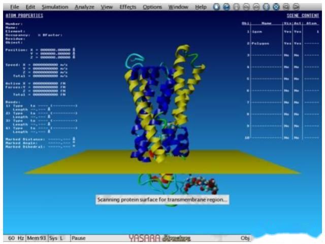 YASARA综合分子模拟软件简介 - 知乎