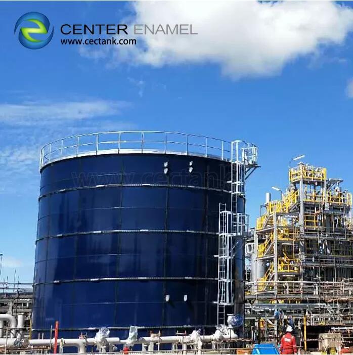 Blue Anaerobic Digester Tank With Double Membrane For Anaerobic ...