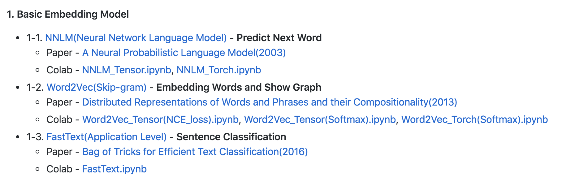 一个很赞NLP入门代码练习库（含Pytorch和Tensorflow版本） - 知乎