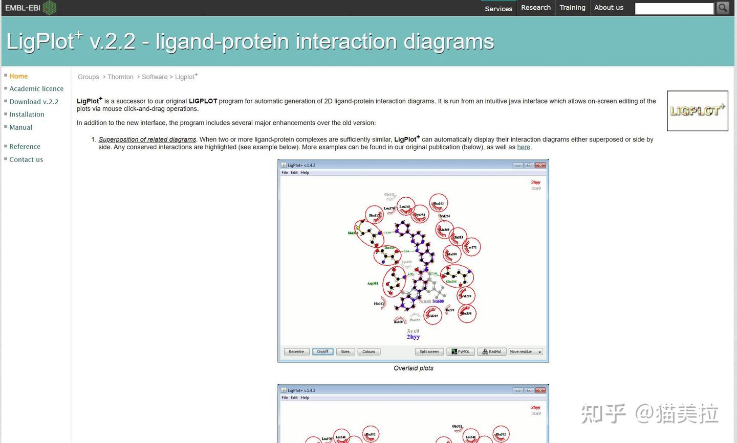 分子对接结果可视化：LigPlot的安装和作图 - 知乎