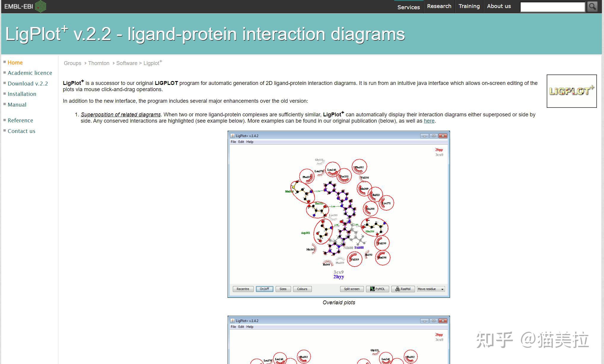 分子对接结果可视化：LigPlot的安装和作图 - 知乎