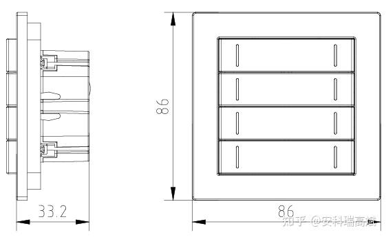 ASL100-D14/20 智能照明控制系统 输入模块-安科瑞高斌 - 知乎