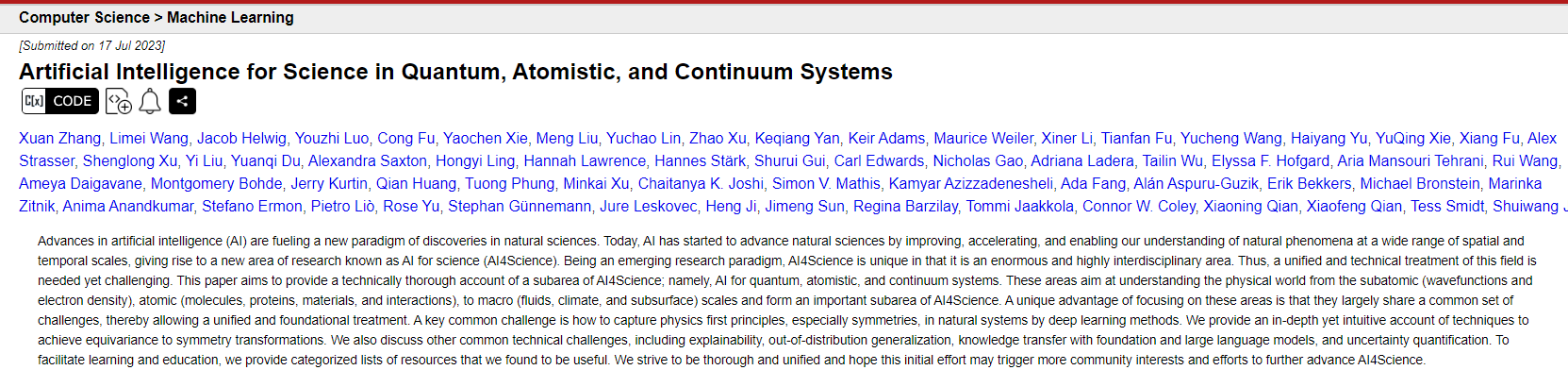 国内外有哪些不错的AI4Science的组或实验室？ - 知乎