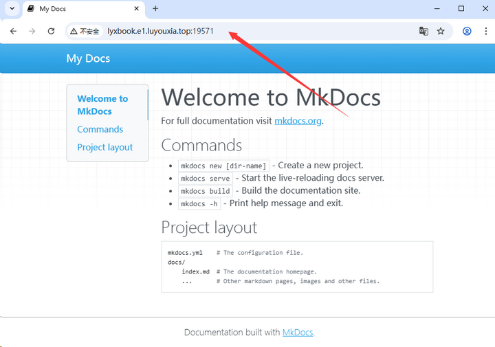 本地部署项目文档管理网站 MkDocs 并实现外部访问 - 知乎