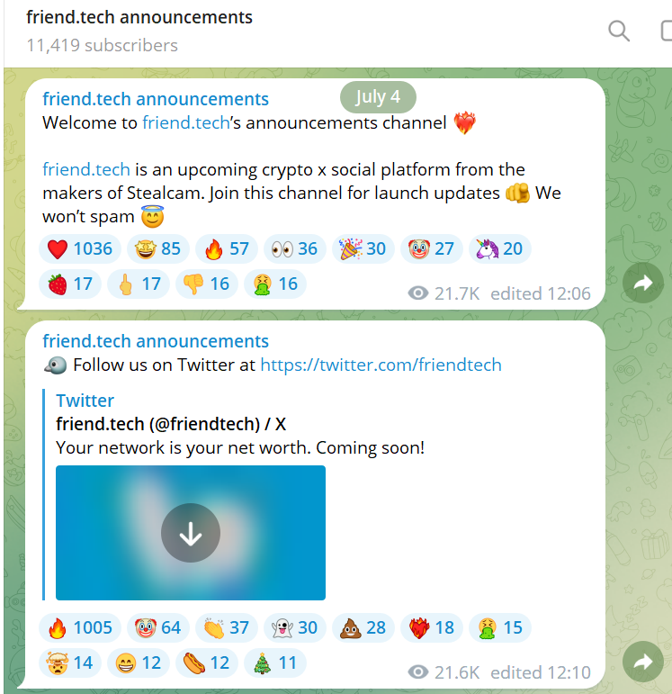 复盘 Friend.tech 上线 20 天：0 成本白嫖约 2500 ETH，爆火是一场预谋？ - 知乎