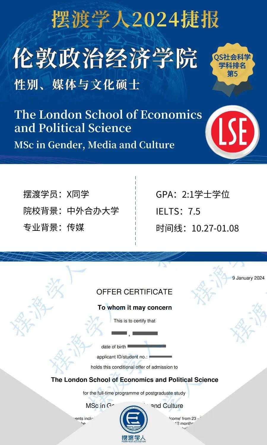 24fall录取案例分析 | 伦敦政治经济学院性别、媒体与文化硕士：媒体、女权主义和父权制的动态关系 LSE MSc GMC - 知乎