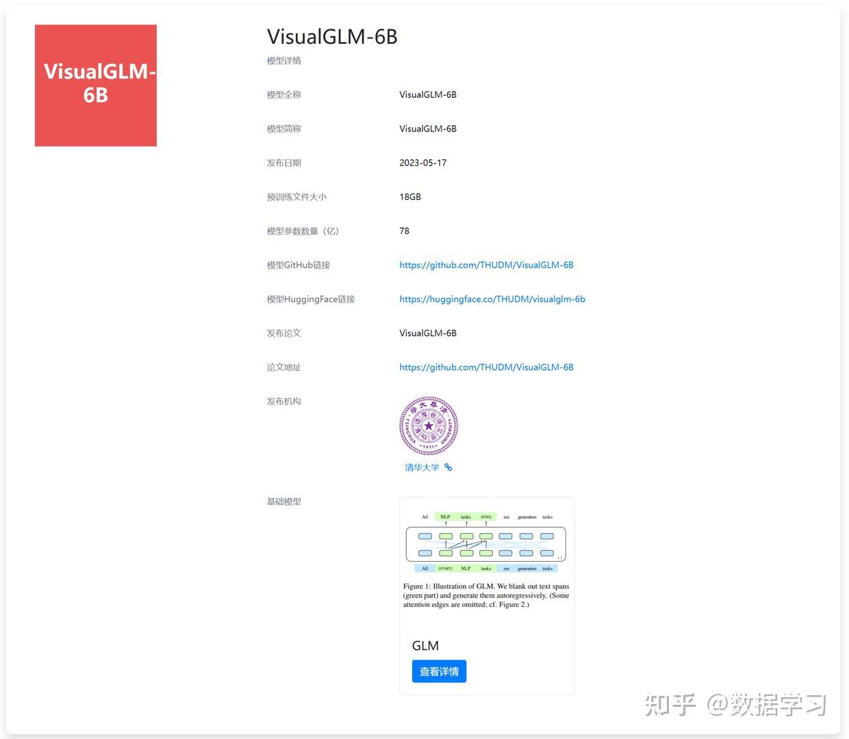 清华大学发布的VisualGLM-6B模型有哪些特点？能否商用？ - 知乎