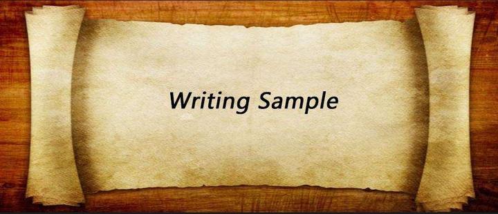 美国留学申请中，Writing Sample到底应该怎么写？ - 知乎