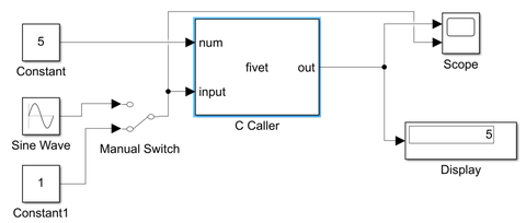 Simulink使用C Caller模块集成C代码 - 知乎
