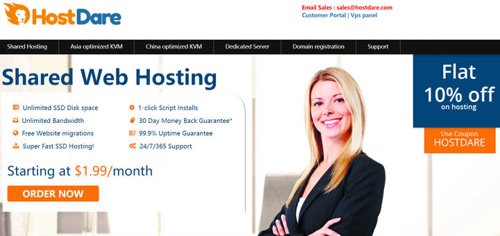 高性价比VPS HostDare图文教程及测试数据 - 知乎