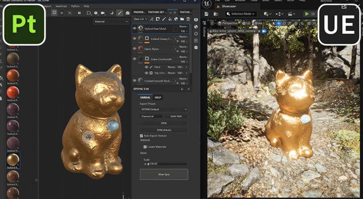 虚幻 UE5 python - Substance 3D Painter 同步插件使用及开发指南 - 知乎