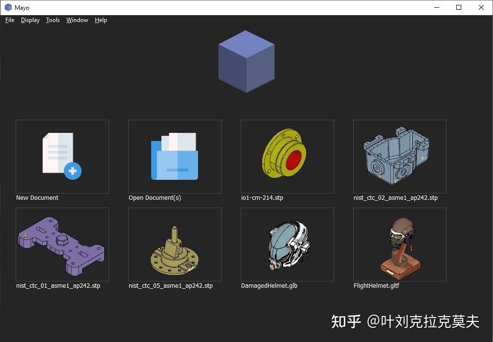 开源科学工程技术软件介绍26 – 三维CAD文件查看和转换软件Mayo - 知乎