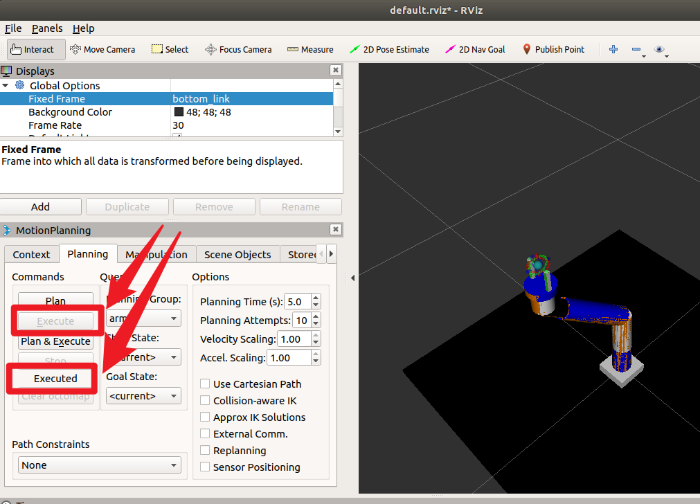moveIt之Unable to identify any set of controllers that can actuate the ...
