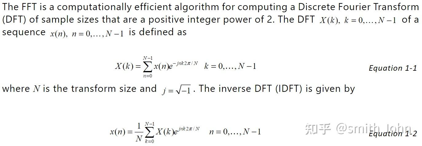 【VIVADO IP】Fast Fourier Transform - 知乎