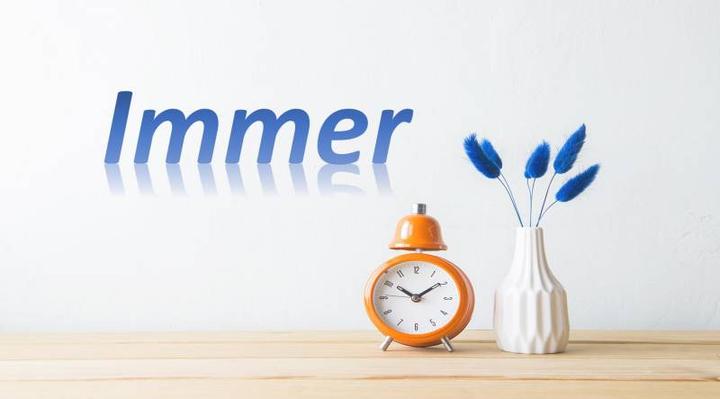 【词汇】immer 的搭配用法总结 - 知乎