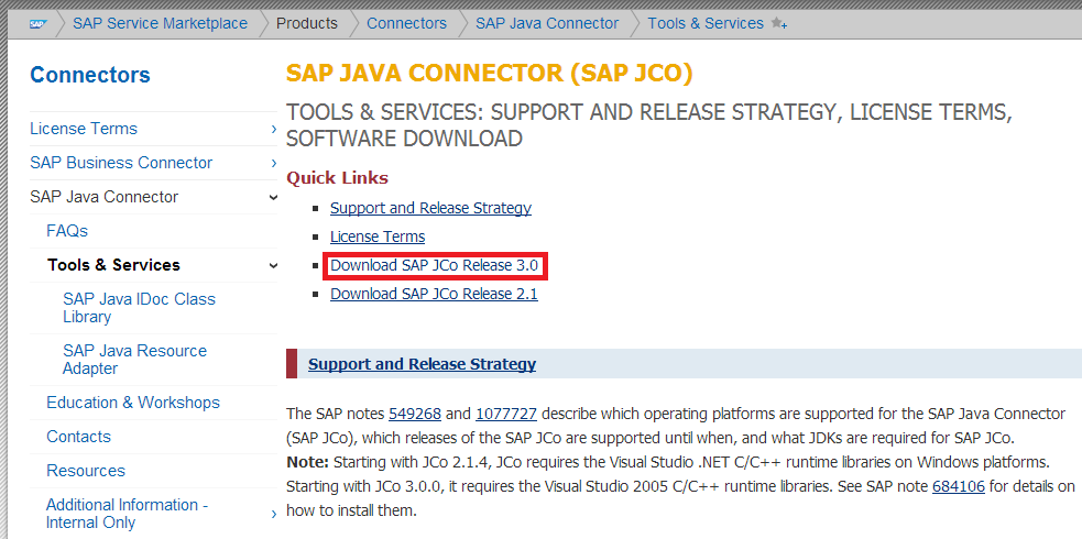 SAP JCO的下载，安装，配置和使用 - 知乎