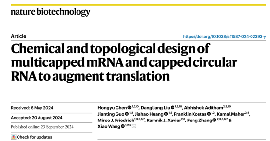 新型RNA结构和合成技术，上百倍提高线性RNA和环状RNA的翻译效率 - 知乎