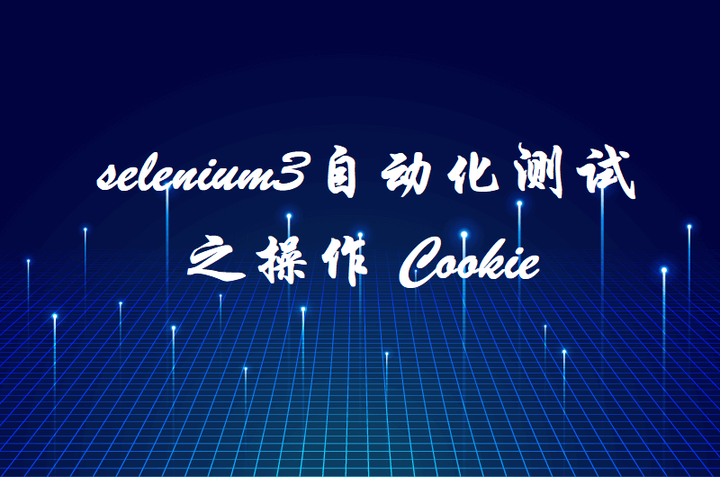 selenium3-cookie