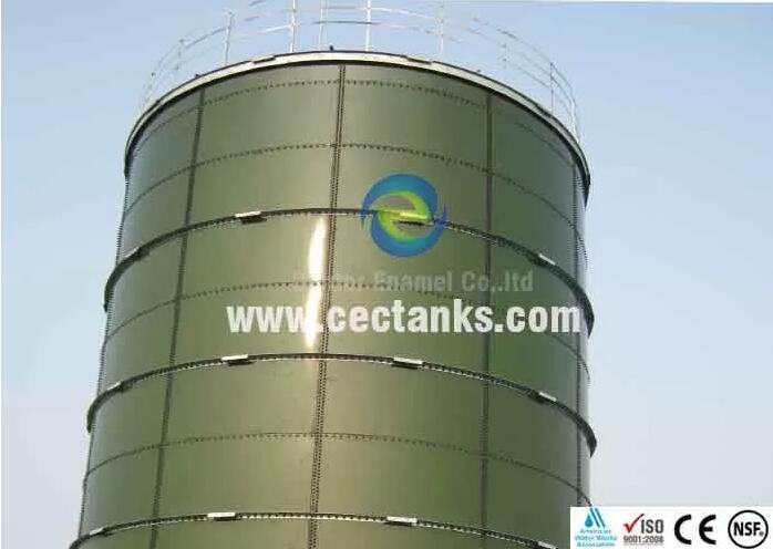 Dark green glass coated steel tanks , glass fused to steel water tanks - 知乎