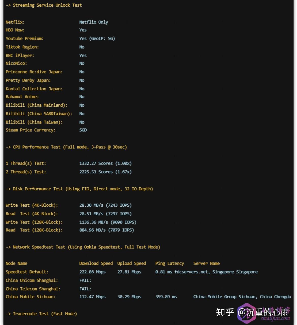 【主机测评】腾讯云:轻量应用服务器新加坡区域 2C2G 60GSSD 30Mbps 35元/月 - 知乎