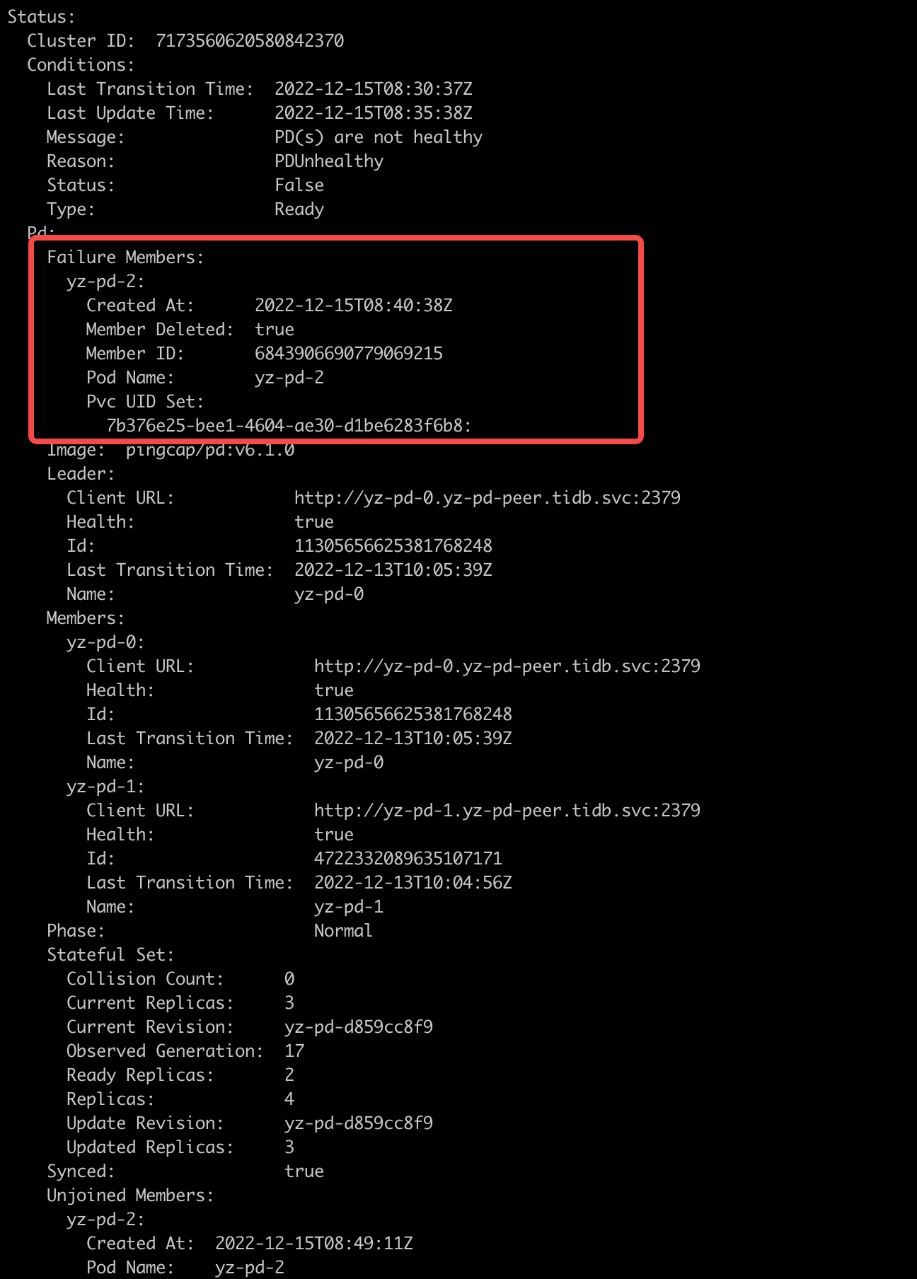 TiDB Operator配置TiDB集群故障自动转移 - 知乎