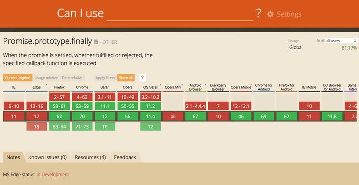 JavaScript Features in Browsers - 知乎