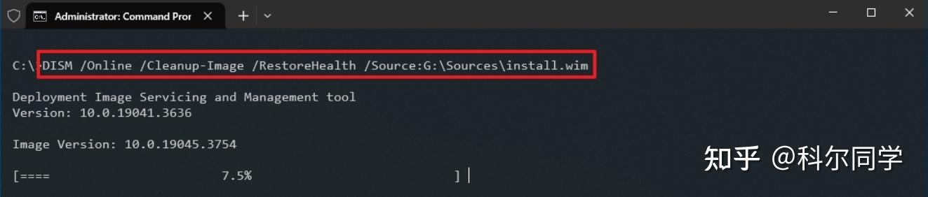 有大佬知道dism.exe Restorehealth 无法修复windows系统是什么原因吗? - 知乎