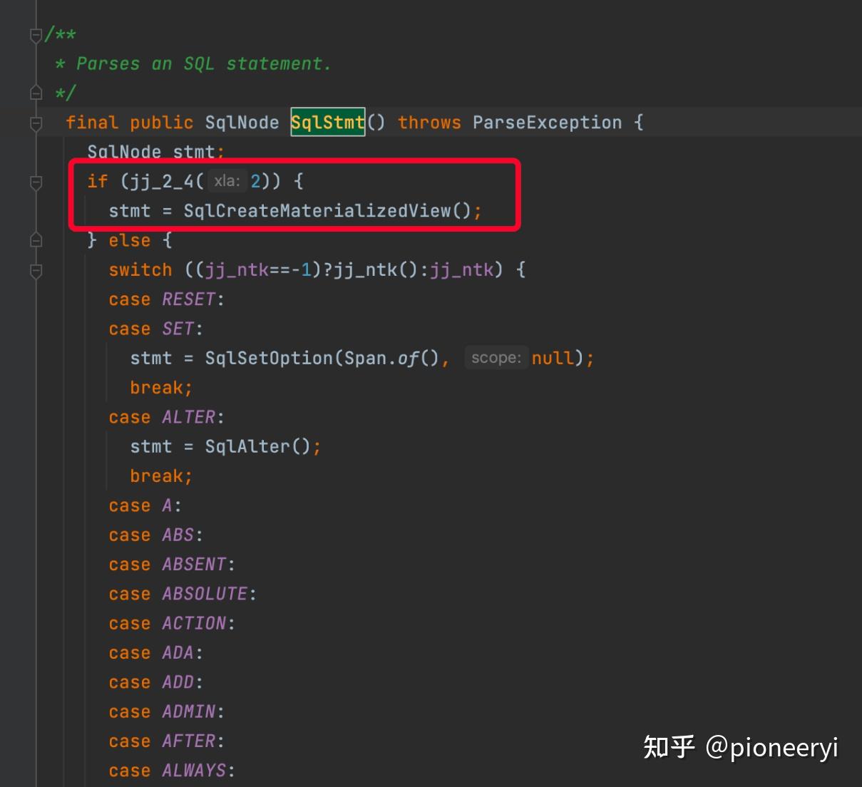 Apache Calcite系列（二）：SQL Parser - 知乎