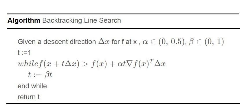 凸优化： 梯度下降、回溯线搜索（Backtracking line search） - 知乎