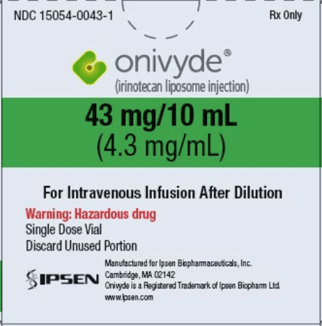 Onivyde伊立替康（Irinotecan）治疗胰腺癌 - 知乎
