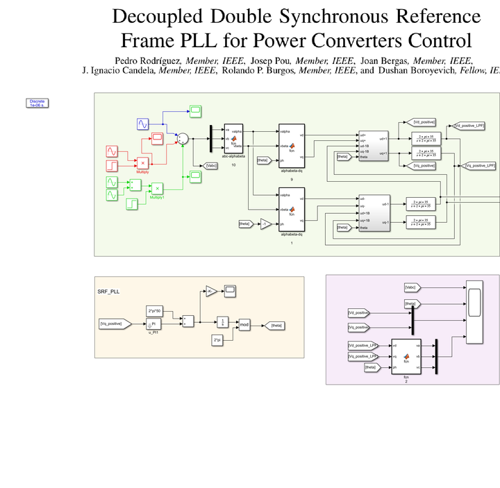 基于双同步旋转坐标系的改进锁相环仿真分析 - 知乎