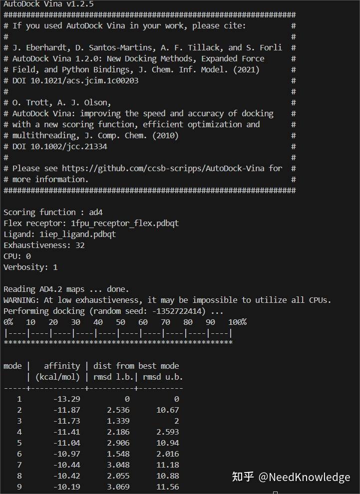 AutoDock Vina教程 | 柔性对接 - 知乎