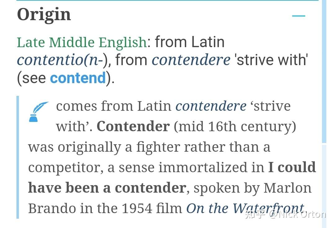 content是满足，contention为什么是争辩，高一表示不懂……？ - 知乎